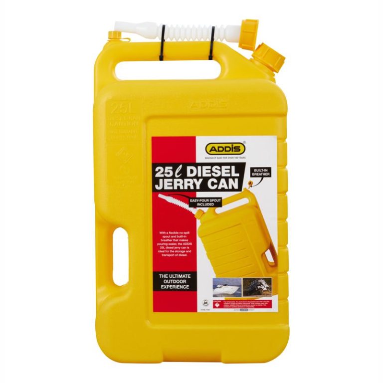 Addis Fuel Jerry Can 25L Yellow | Camp Storage | Camp and Climb