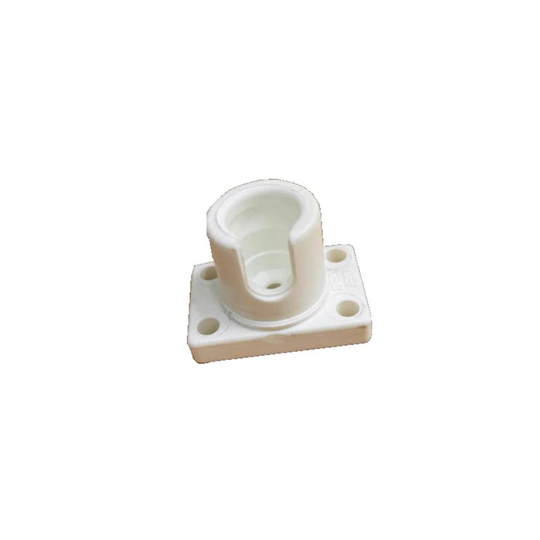 Square Base Socket with Ring White 2pk | Camp And Climb