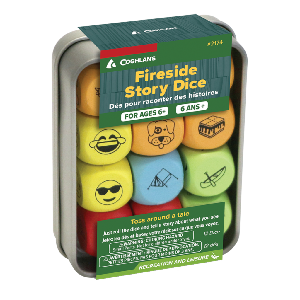 Coghlans Fireside Story Dice | Camp And Climb