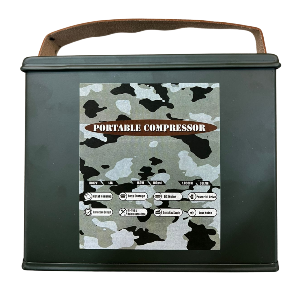 Air Compressor 12V in Storage Case | Camp And Climb