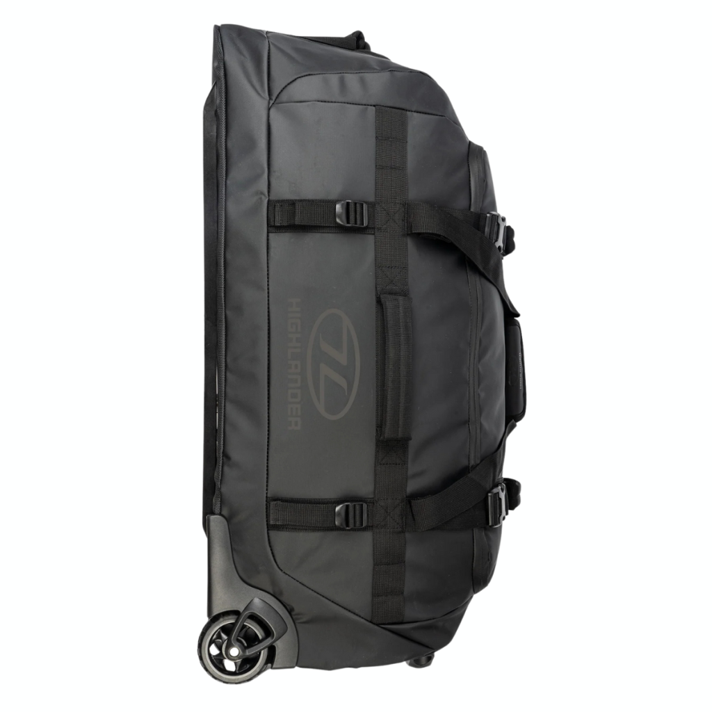 Highlander Trailer Duffel Bag 100L Black | Camp And Climb