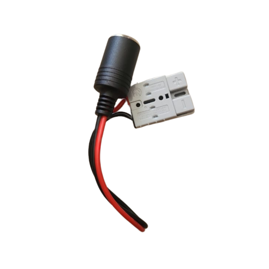 Lumeno Female Lighter Socket to 50A Square Connector | Camp And Climb