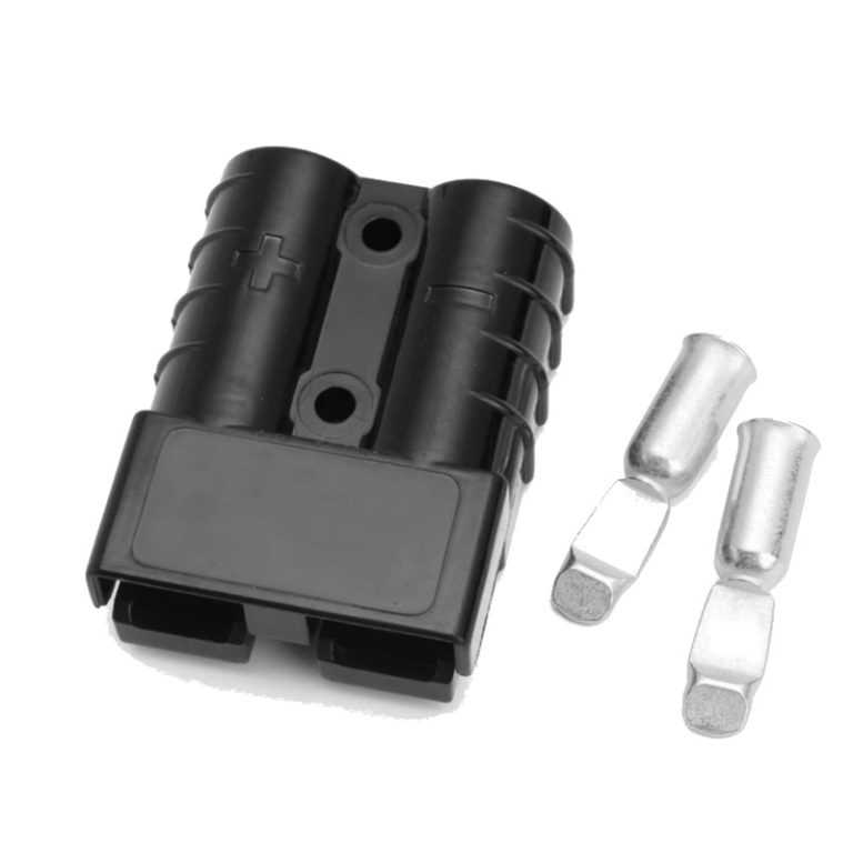 Lumeno 50A Square Connector Plug Black | Camp And Climb