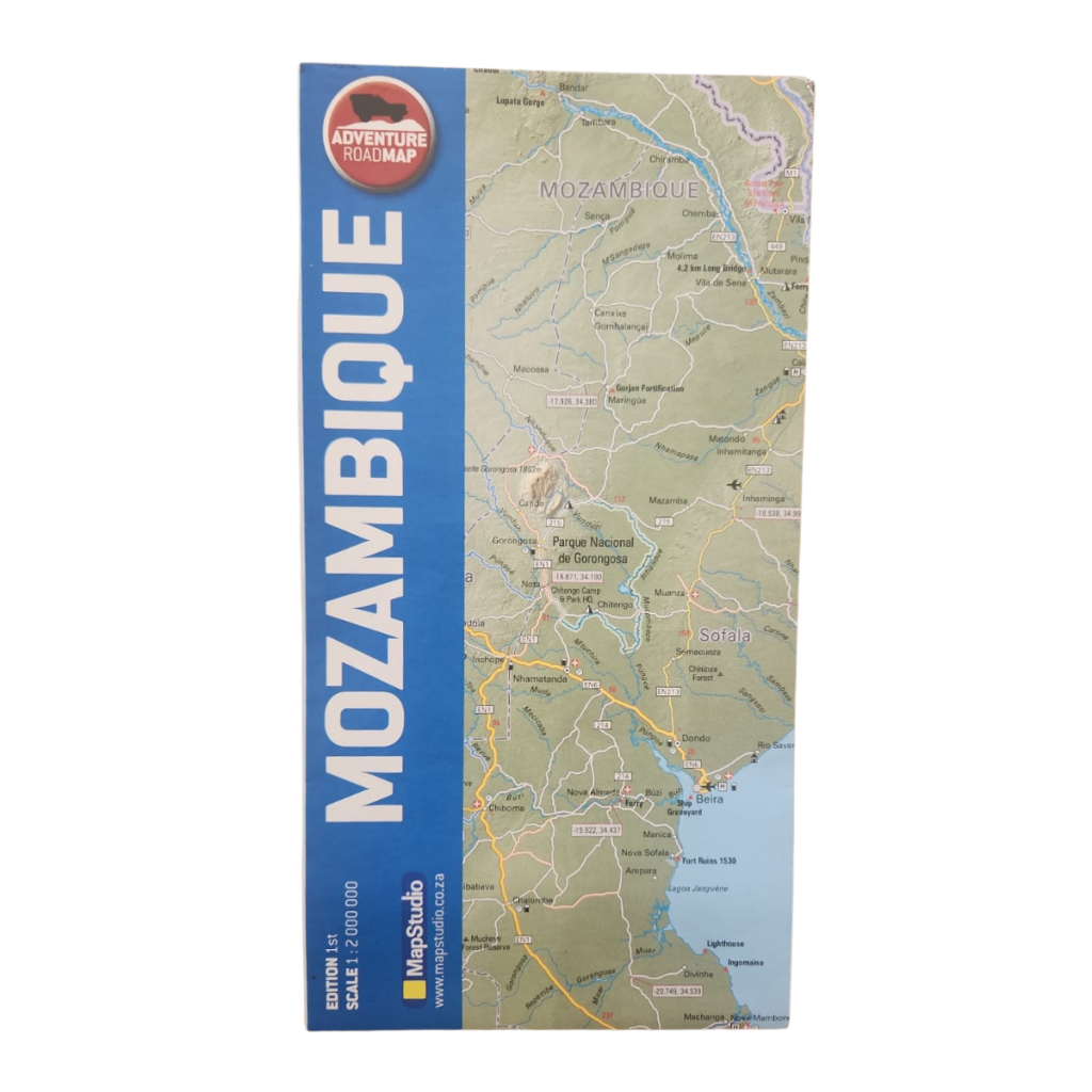 Map Studio Mozambique 4X4 Road Map | Camp And Climb