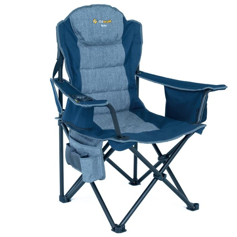 Oztrail Big Boy Arm Chair | Foldable Camp Chair | Camp and Climb