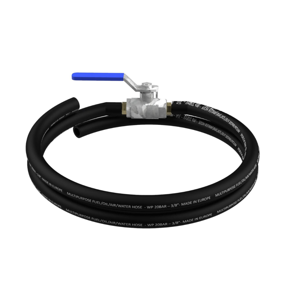 Pioneer Fuel Tank Hose Kit 1.5m Black | Camp And Climb