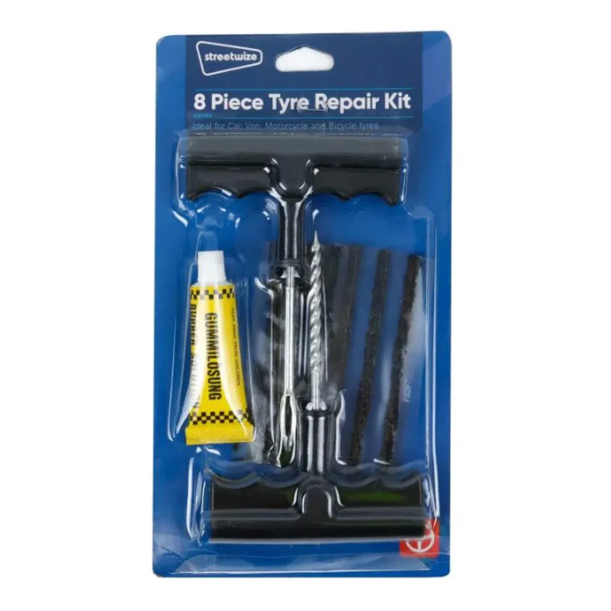 Streetwize Tyre Repair Kit 8pc | Camp And Climb