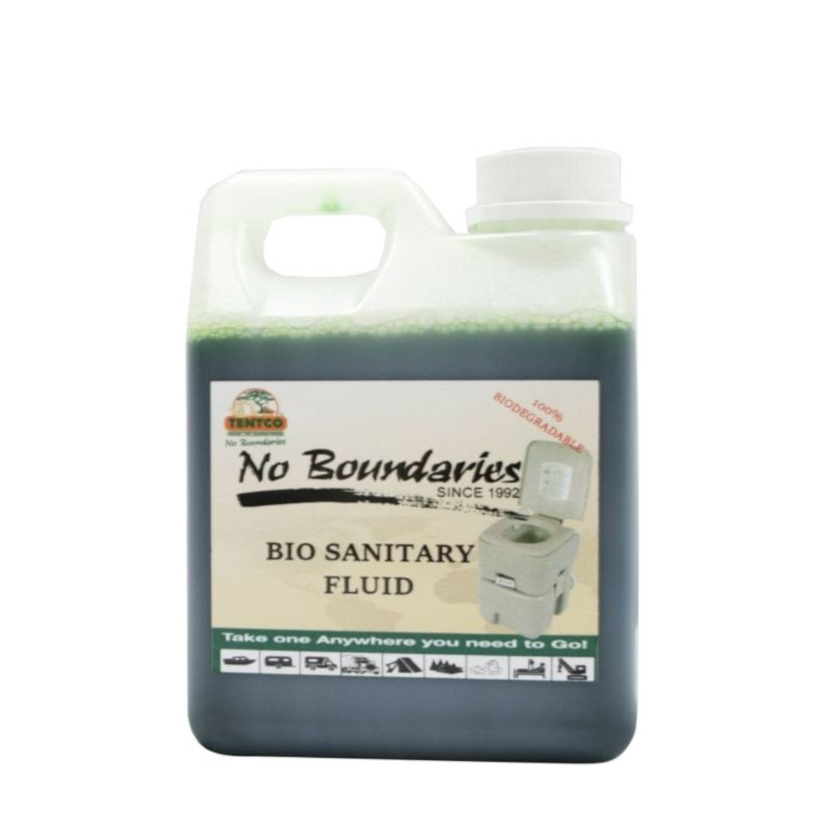 Tentco Bio Sanitary Toilet Deodorizer 1L | Camp And Climb