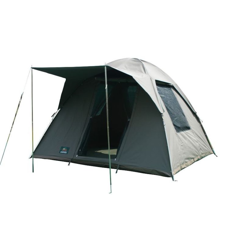 Tentco Sahara Deluxe Tent D-Door | Large Canvas Camping Tent