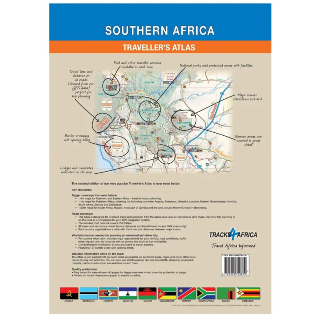 Tracks 4 Africa Atlas - Southern Africa | Camp And Climb