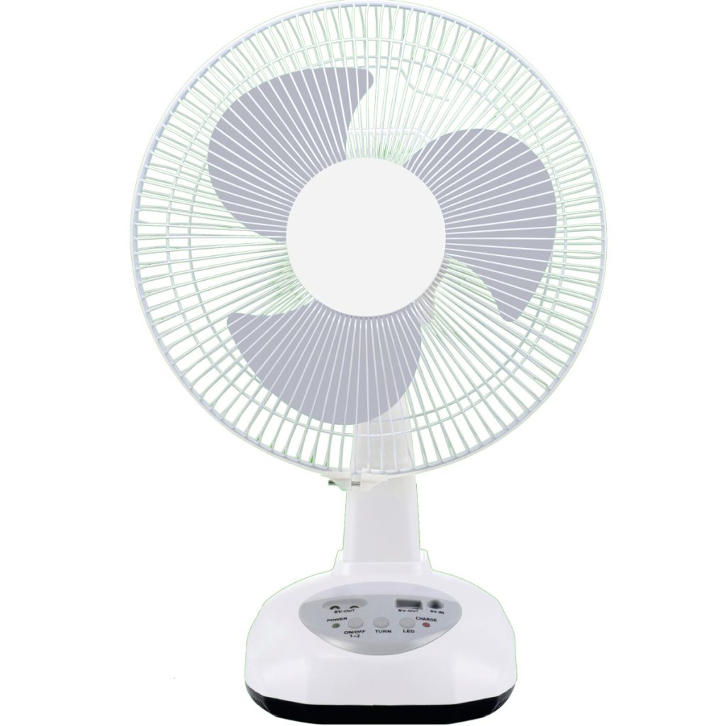 Ultratec Monsoon AC/DC Rechargeable Fan with Light | Camp And Climb
