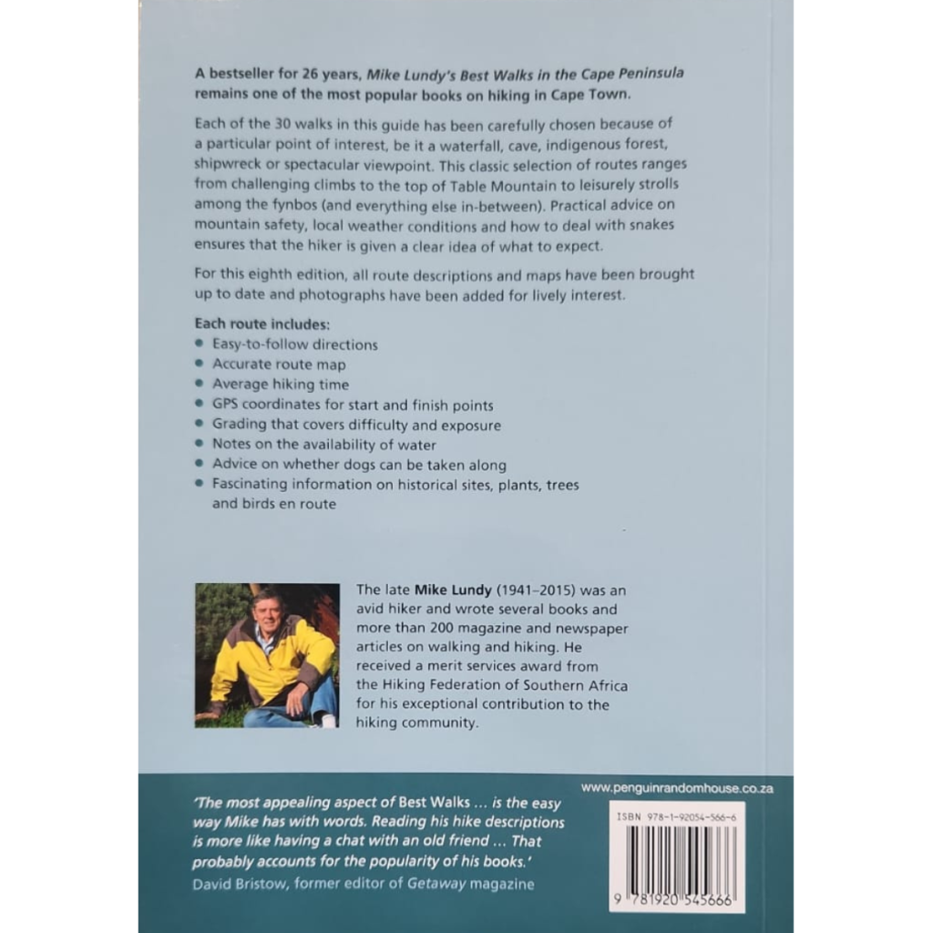 Hiking Best Walks in the Cape Peninsula - Mike Lundy | Camp And Climb